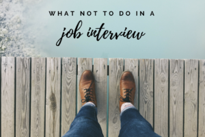 16 Embarrassing Job Interview Mistakes That Will Make You Look ...