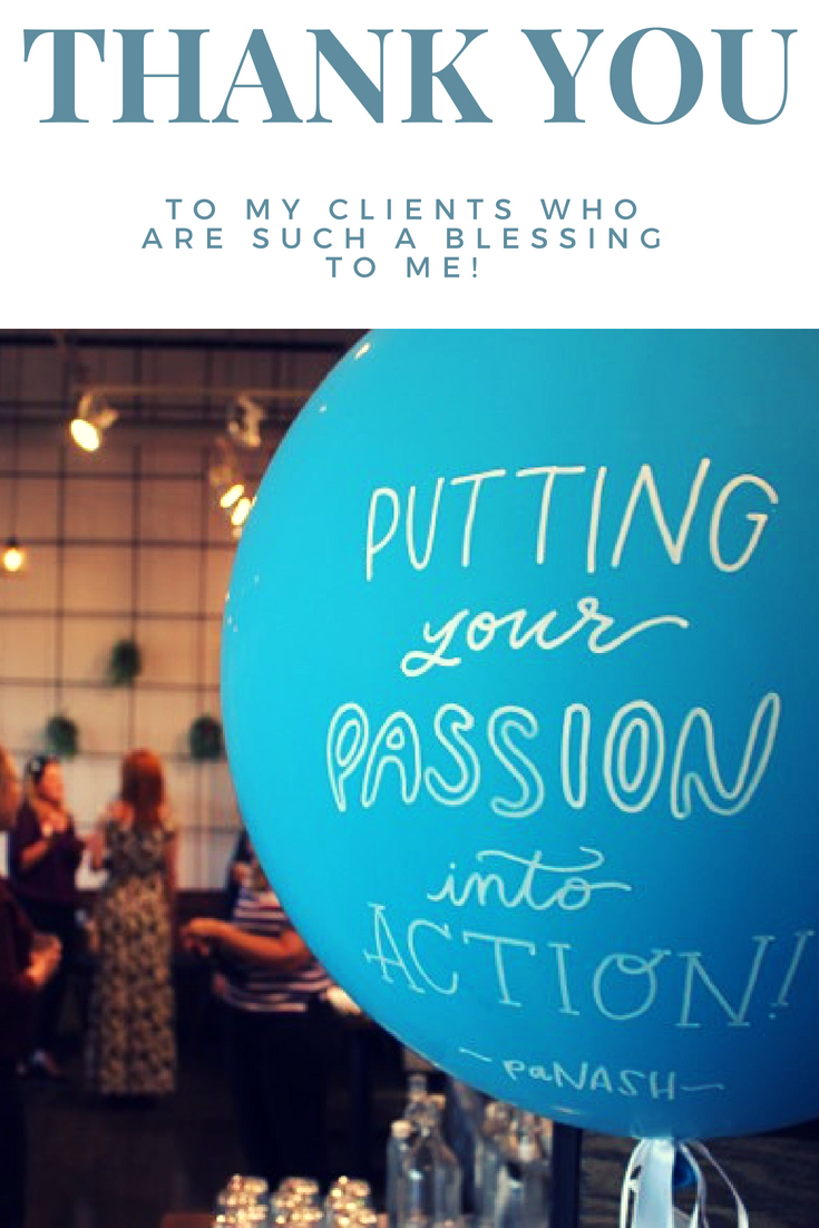 Thank You to My Clients Who Are Such a Blessing to Me! - paNASH Passion ...